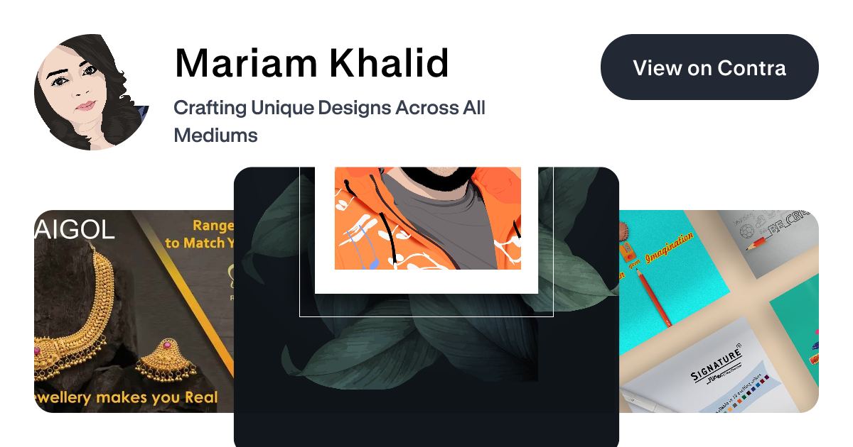 Mariam Khalid on Contra