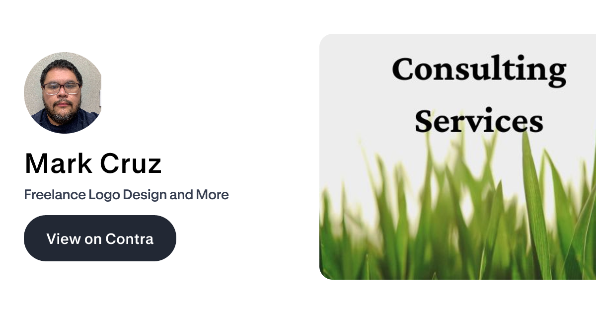 Mark Cruz on Contra | Freelance Logo Design and More