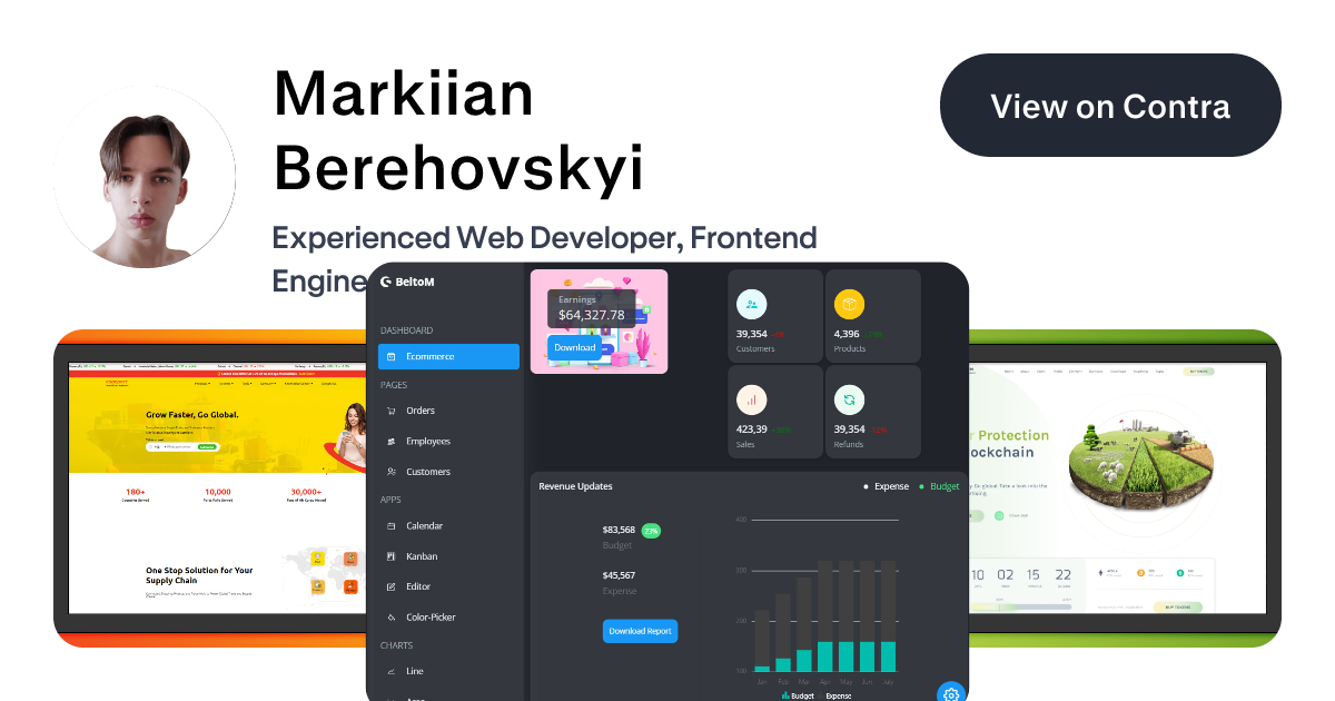 Markiian Berehovskyi on Contra