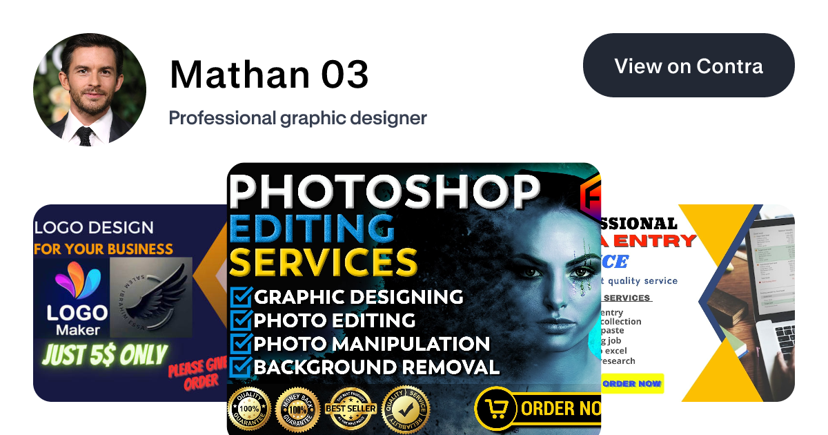 Mathan 03 on Contra | Professional graphic designer
