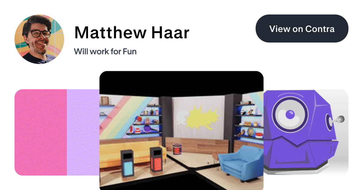 Matthew Haar - 3D Animator | Contra