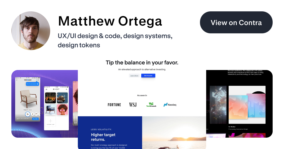 Matthew Ortega on Contra