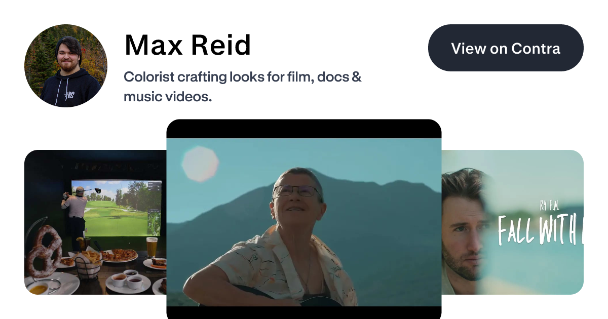 Max Reid's Work | Contra
