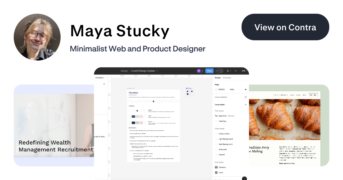 Maya Stucky on Contra