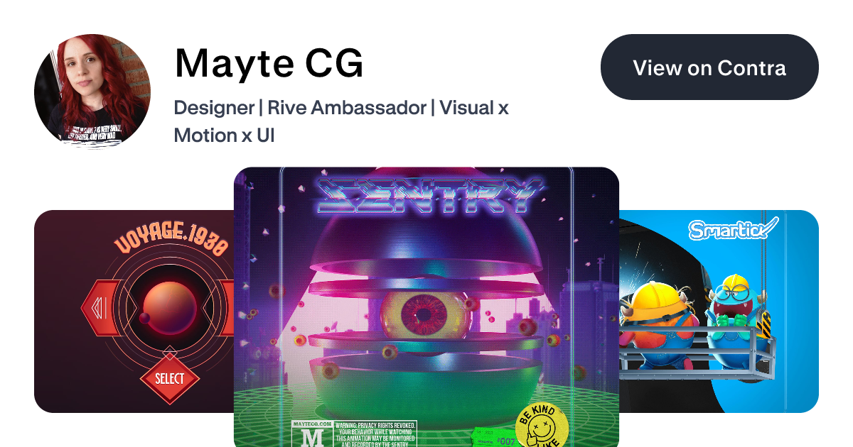 Mayte CG's Work | Contra