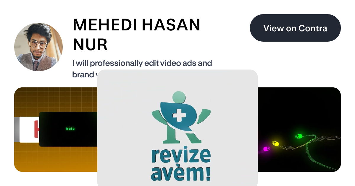 MEHEDI HASAN NUR's Work | Contra