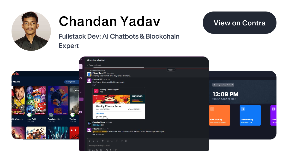 Chandan Yadav on Contra