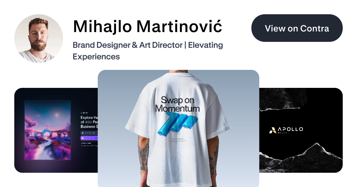 Mihajlo Martinović's Work | Contra