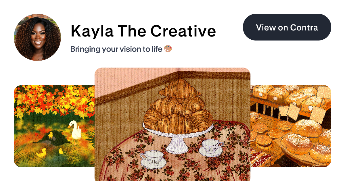 Kayla The Creative on Contra