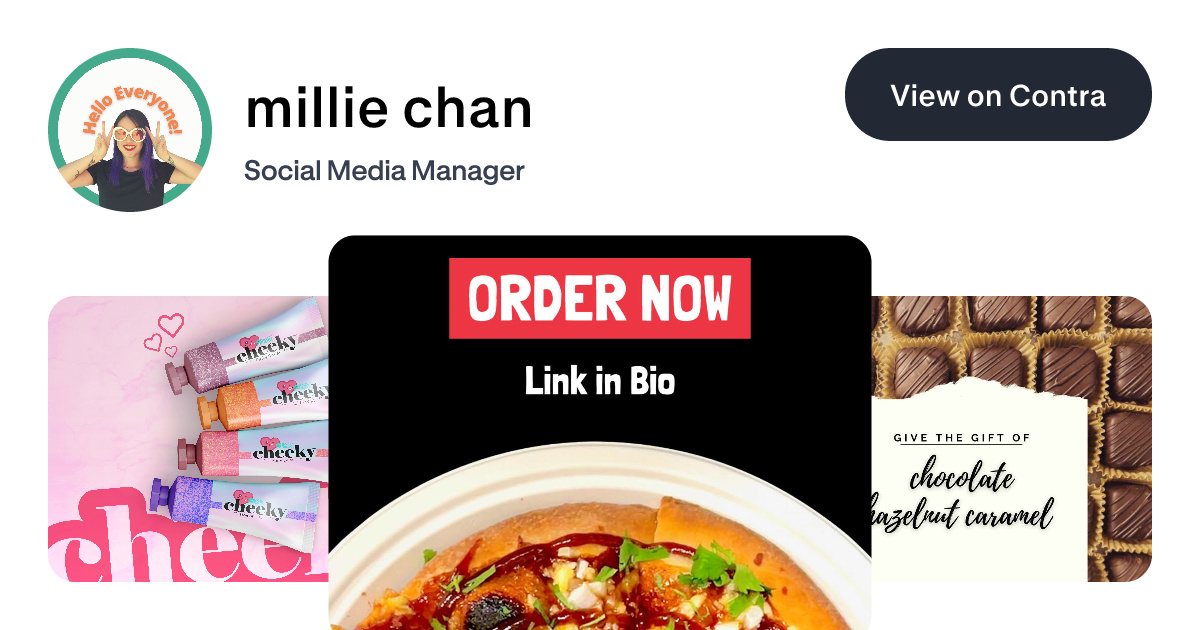 millie chan's Work | Contra