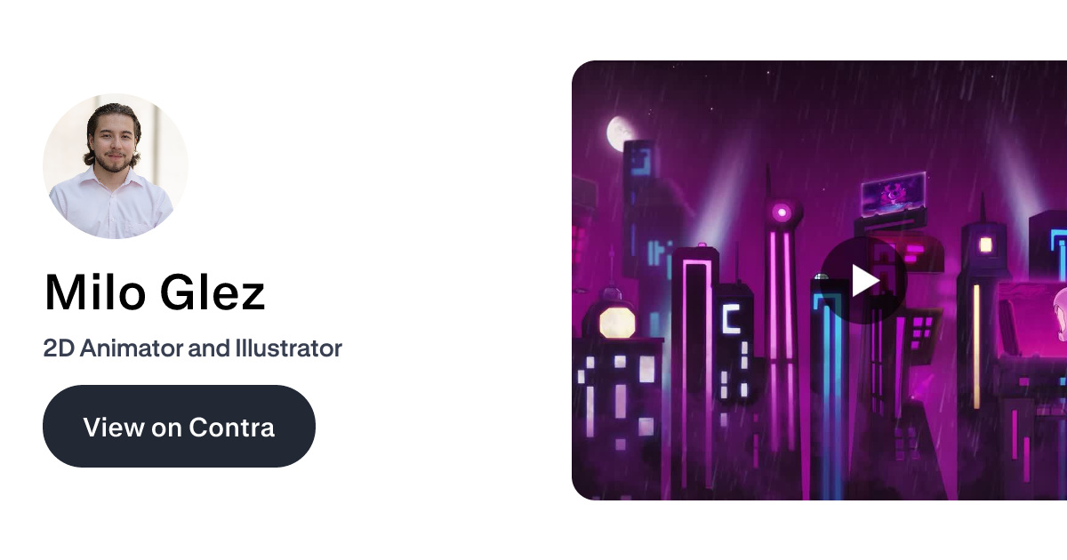 Milo Glez on Contra | 2D Animator and Illustrator