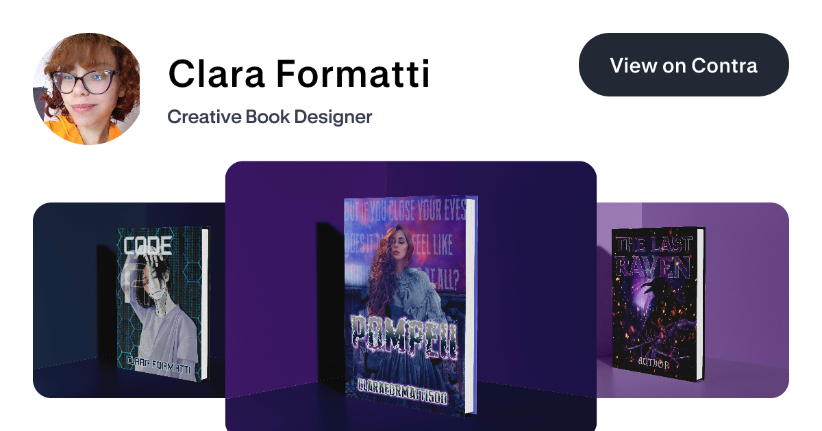 Clara Formatti on Contra | Creative Book Designer