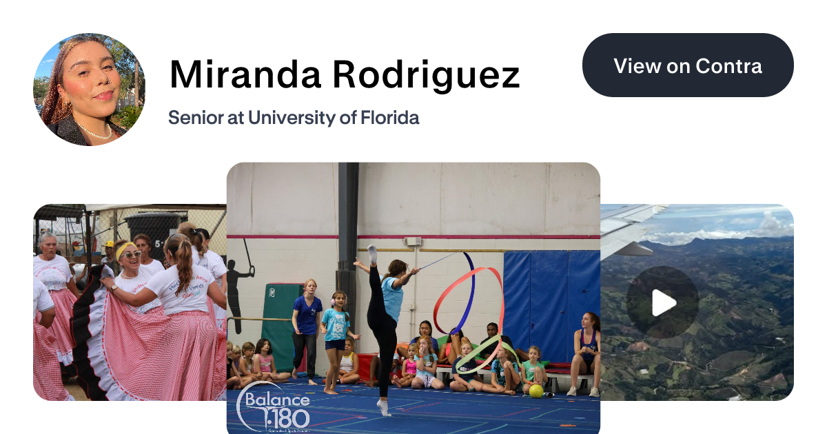 Miranda Rodriguez on Contra