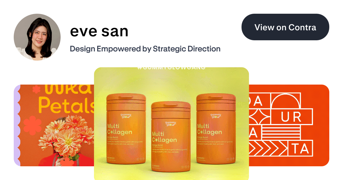 eve san - Brand Design | Contra