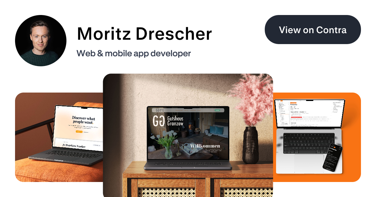 Moritz Drescher's Work | Contra