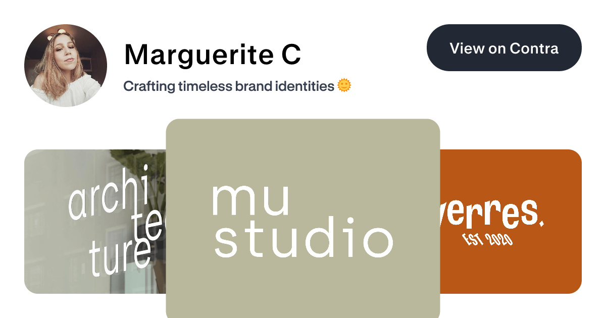 Marguerite C's Work | Contra