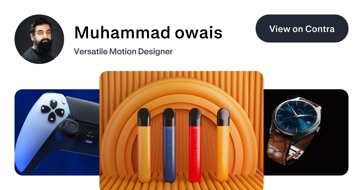 Muhammad owais's Work | Contra