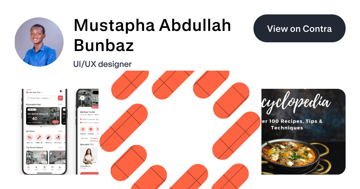 Mustapha Abdullah Bunbaz's Work | Contra