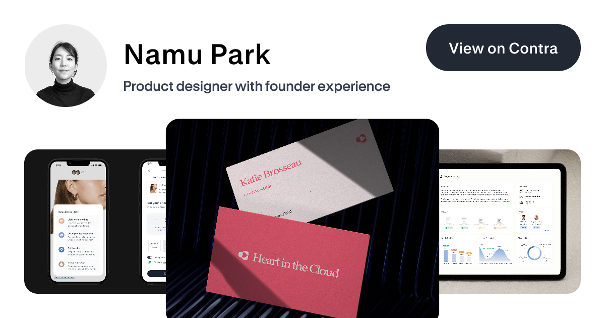 Namu Park's Work | Contra