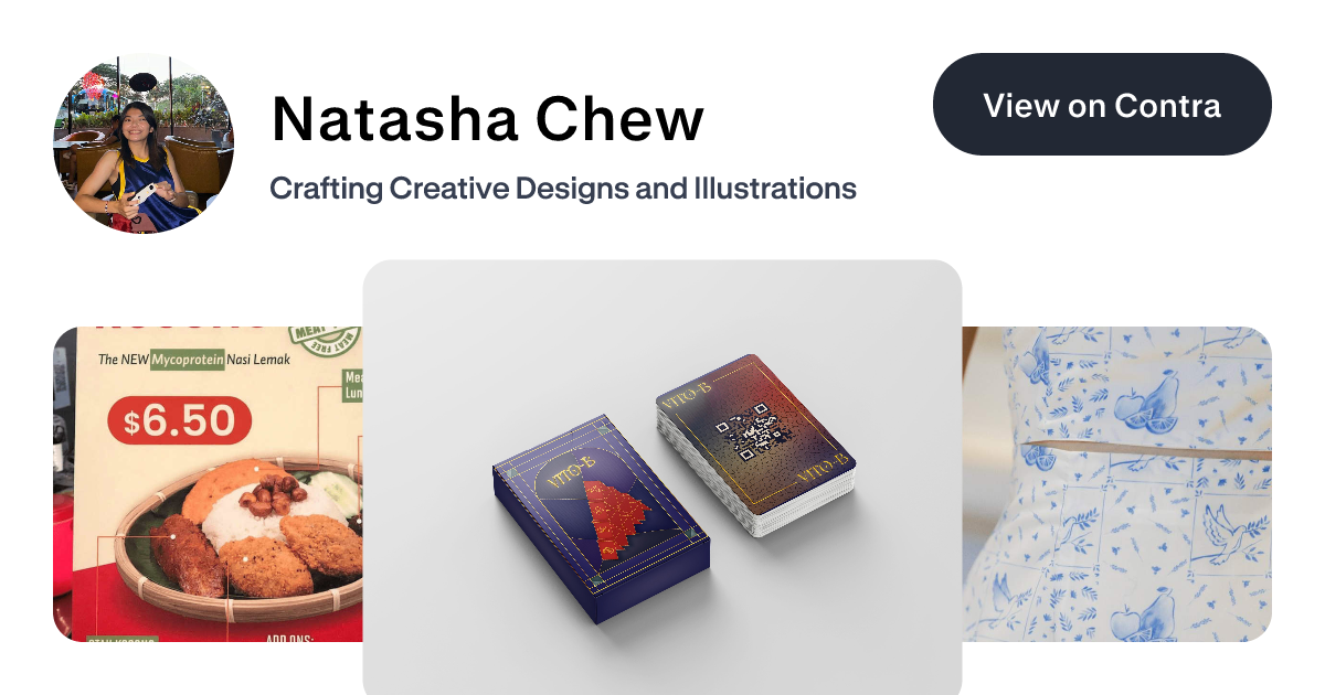 Natasha Chew's Work | Contra