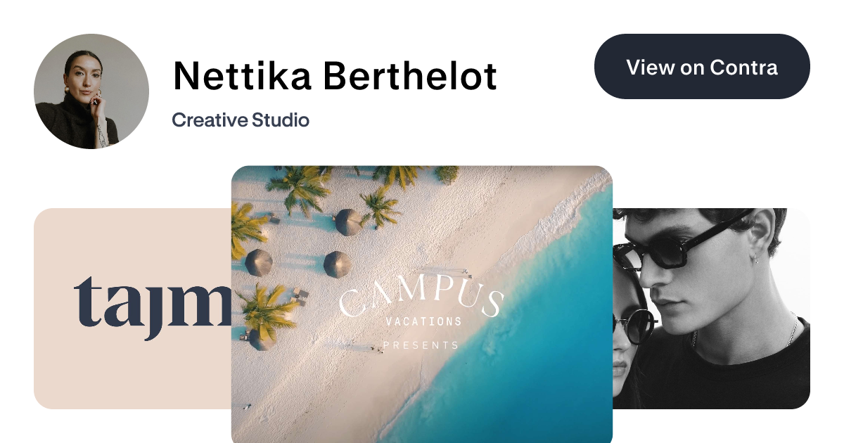 Nettika Berthelot on Contra | Creative Studio