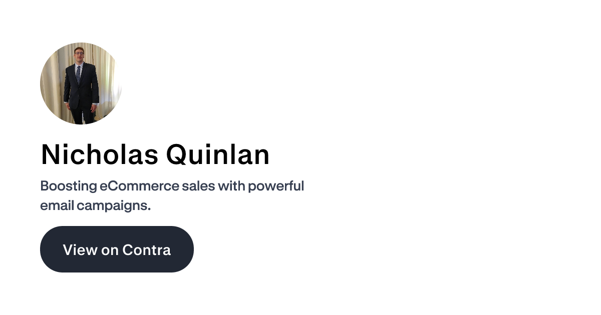 Nicholas Quinlan on Contra