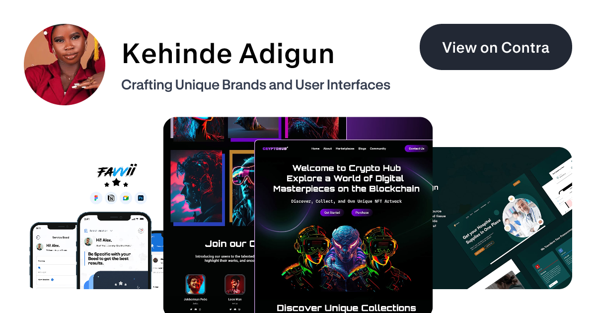 Kehinde Adigun on Contra