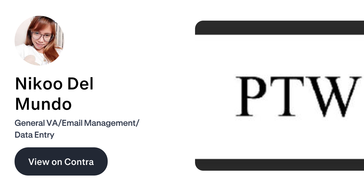 Nikoo Del Mundo on Contra