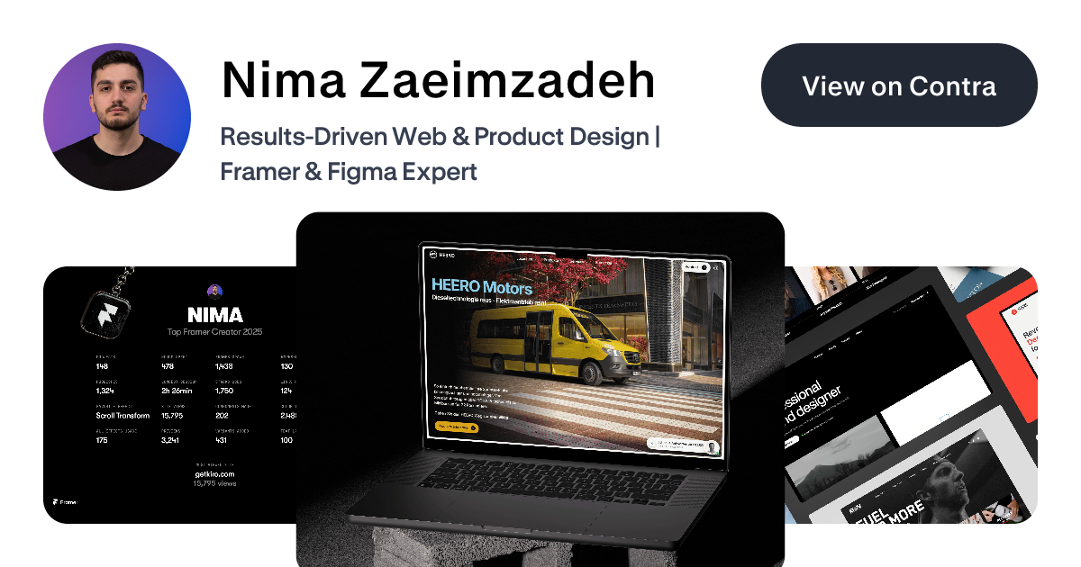 Nima Zaeimzadeh on Contra