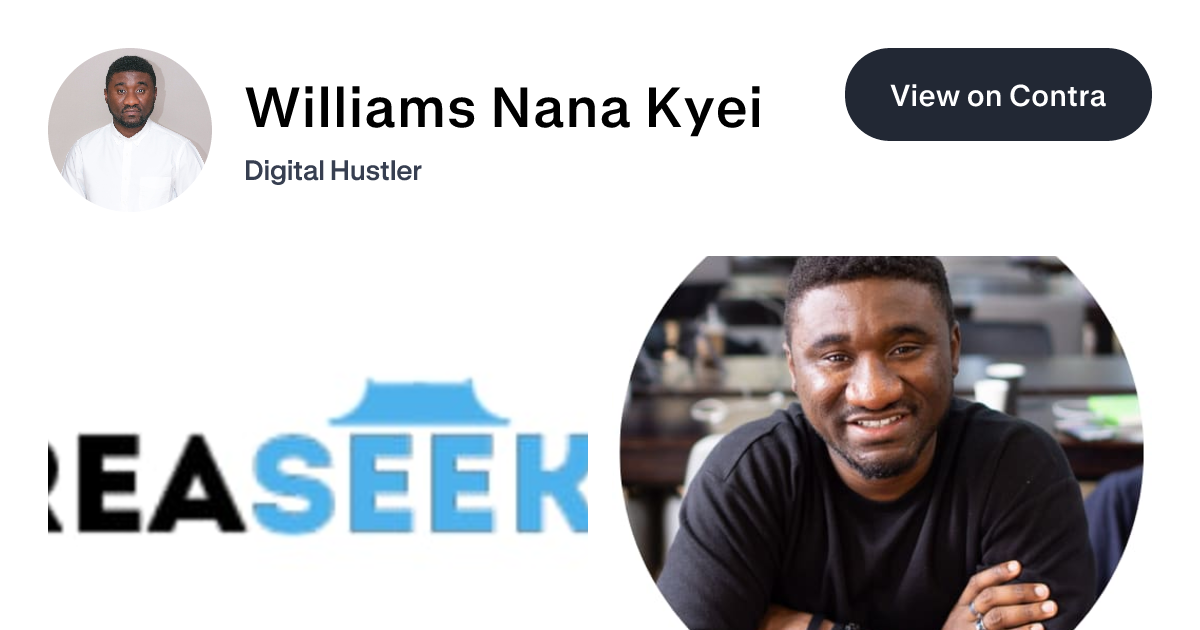 Williams Nana Kyei on Contra | Digital Hustler