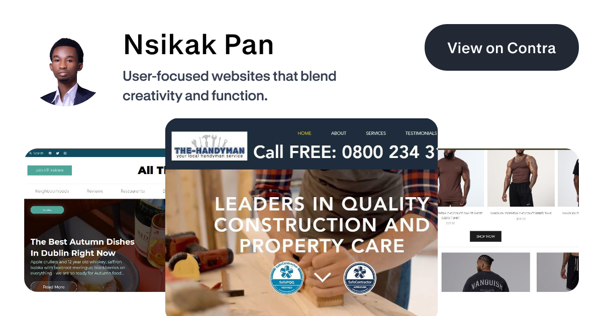 Nsikak Pan on Contra