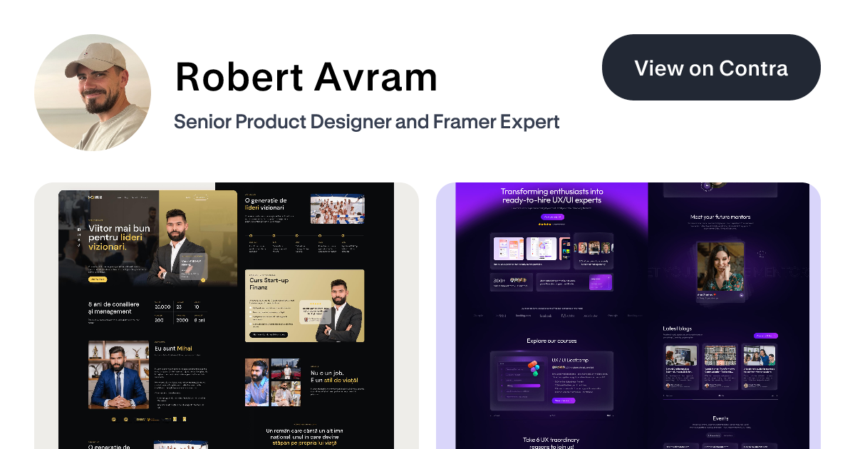 Robert Avram on Contra