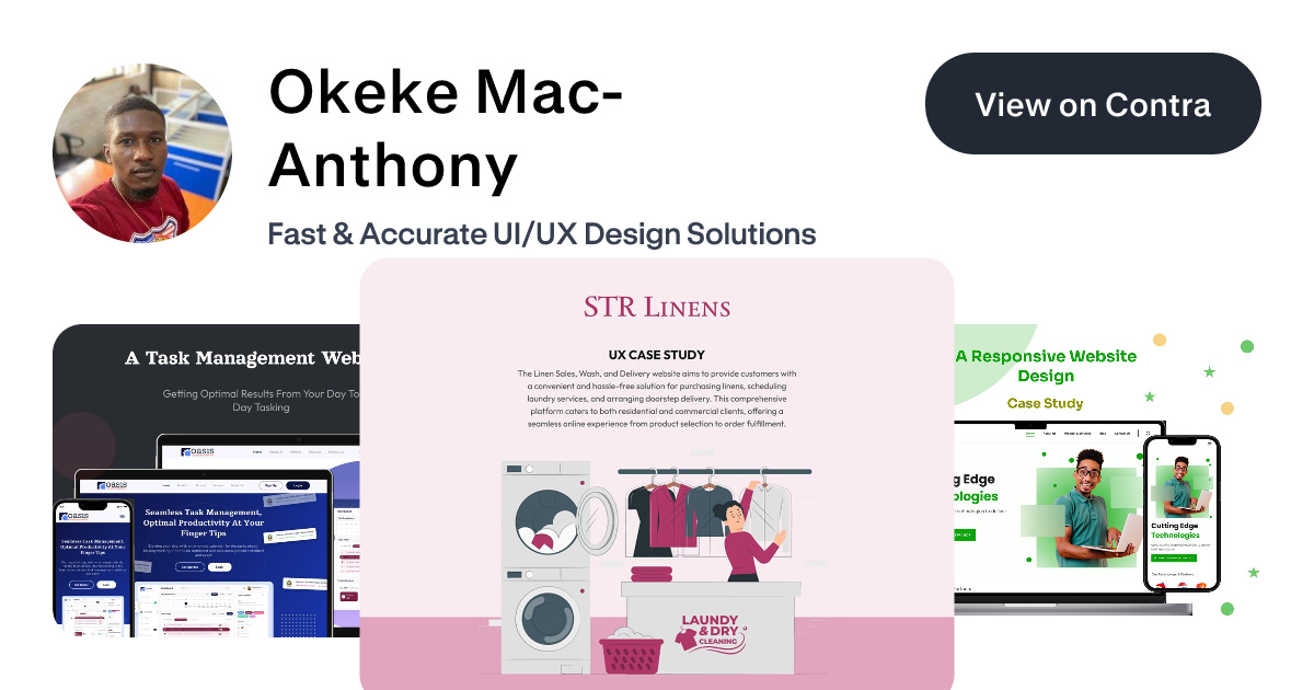 Okeke Mac-Anthony on Contra