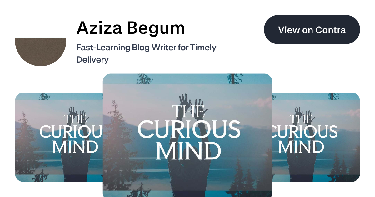 Aziza Begum on Contra