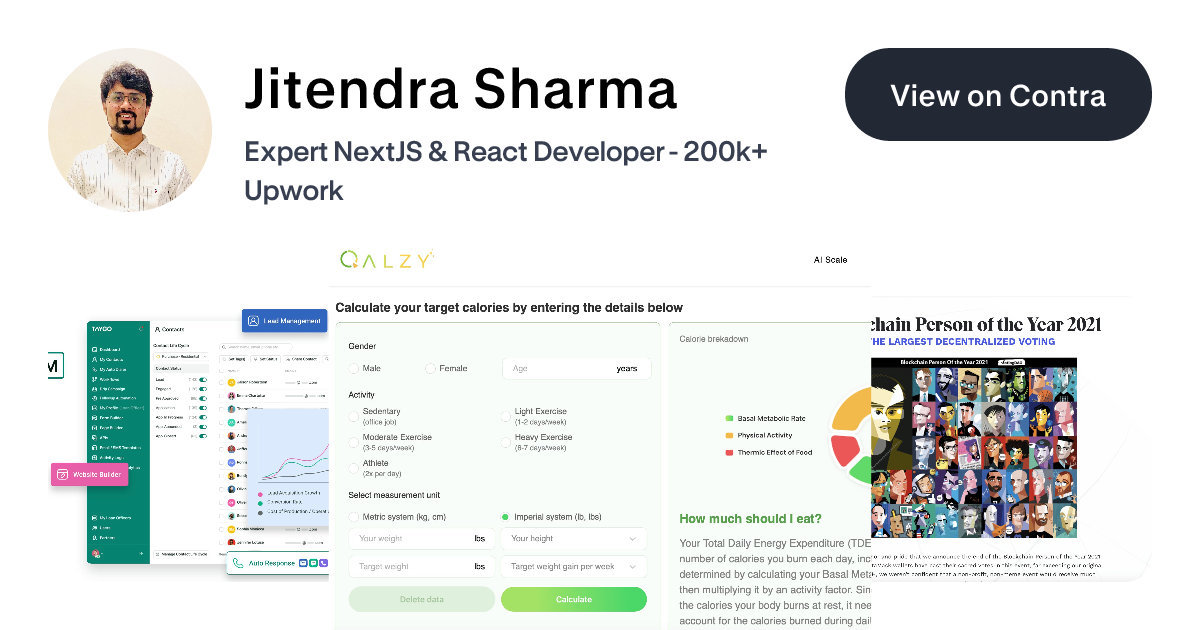 Jitendra Sharma on Contra