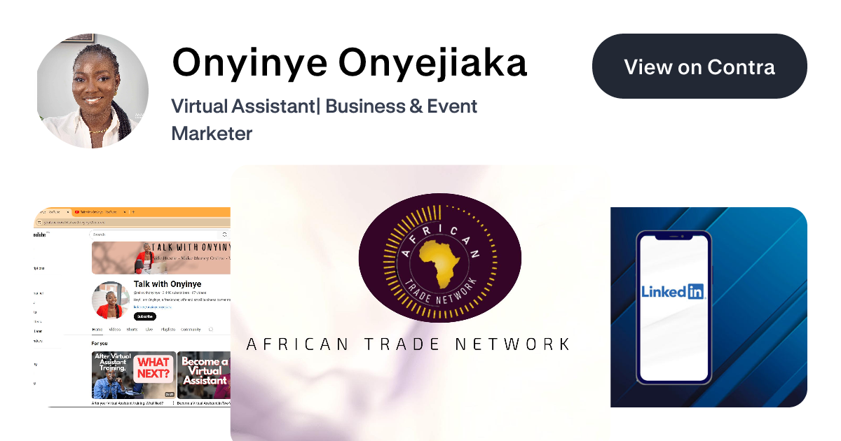 Onyinye Onyejiaka on Contra