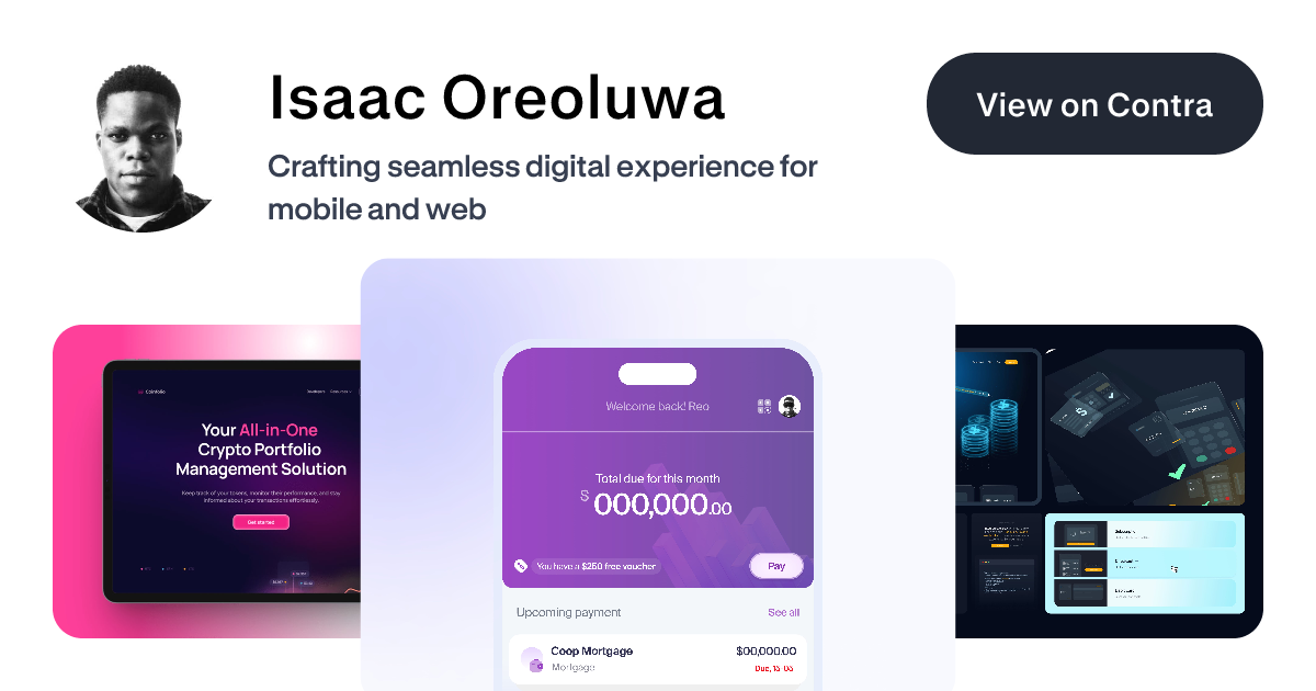 Isaac Oreoluwa on Contra