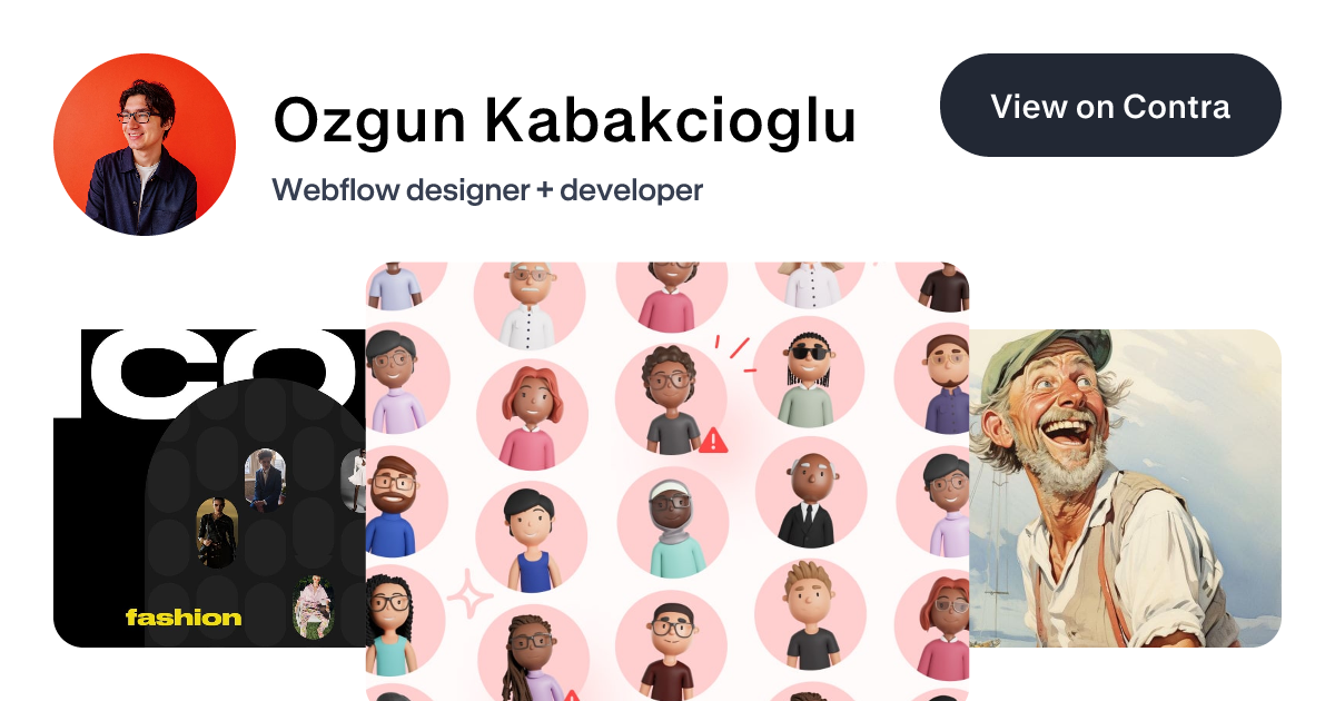 Ozgun Kabakcioglu on Contra | Webflow designer + developer