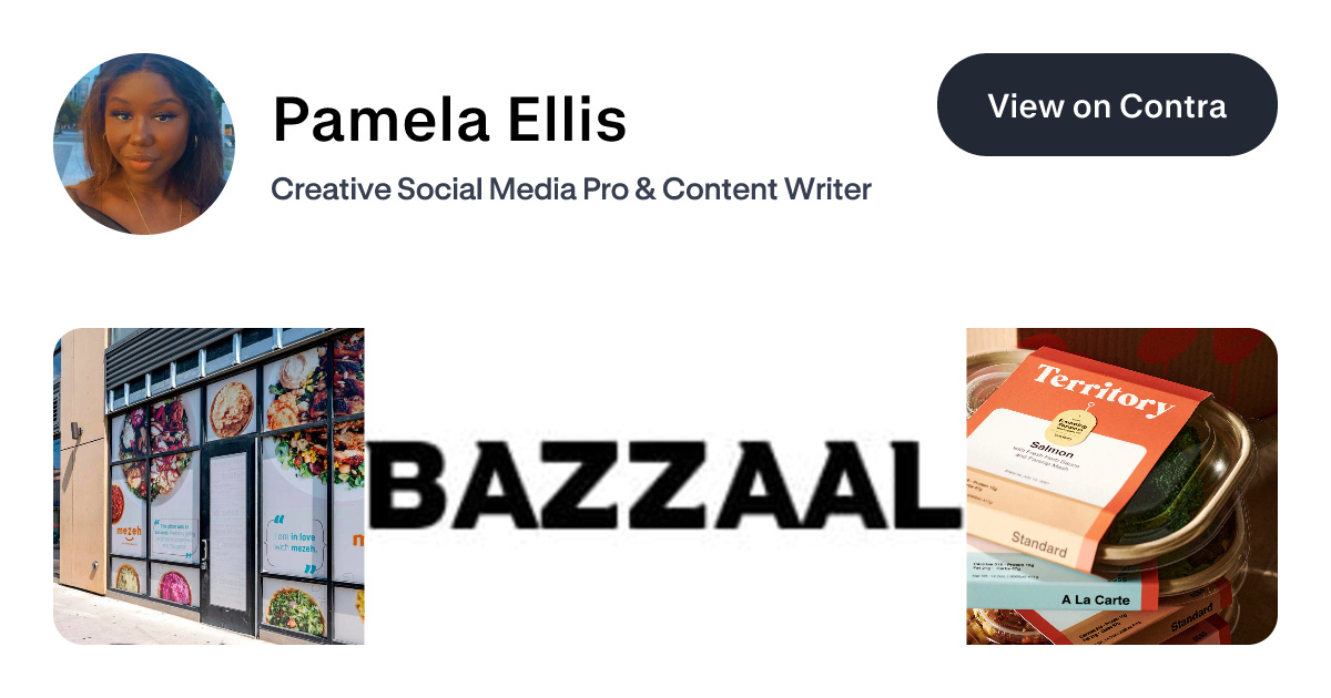 Pamela Ellis's Work | Contra