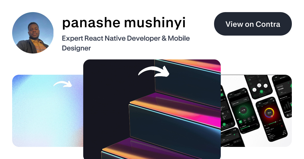 panashe mushinyi's Work | Contra