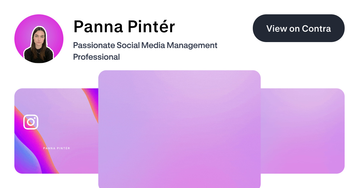 Panna Pintér's Work | Contra