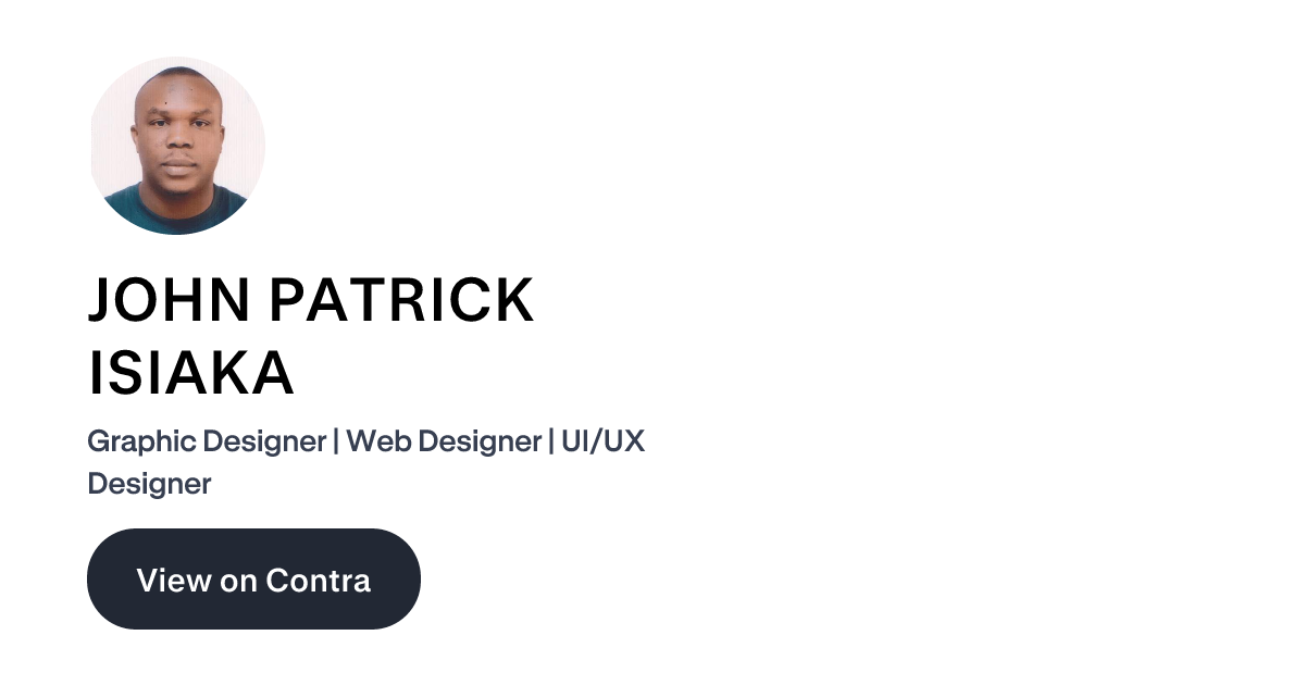 JOHN PATRICK ISIAKA on Contra