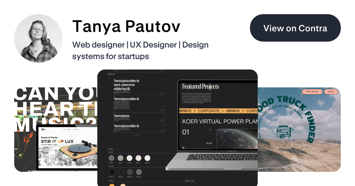 Tanya Pautov's Work | Contra