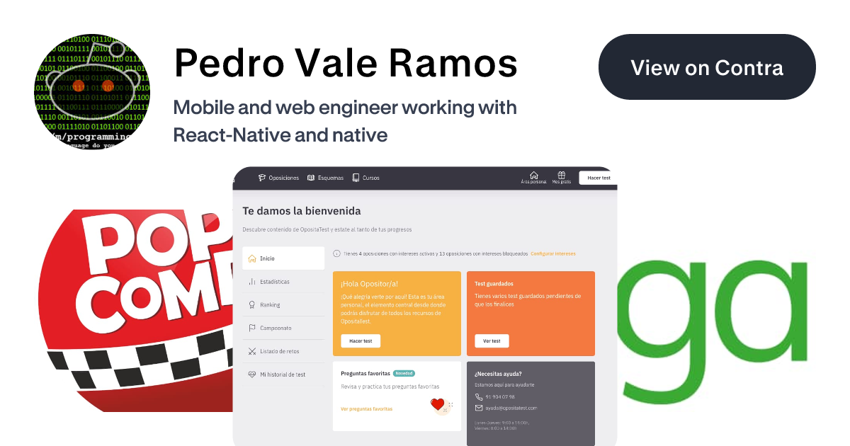 Pedro Vale Ramos on Contra