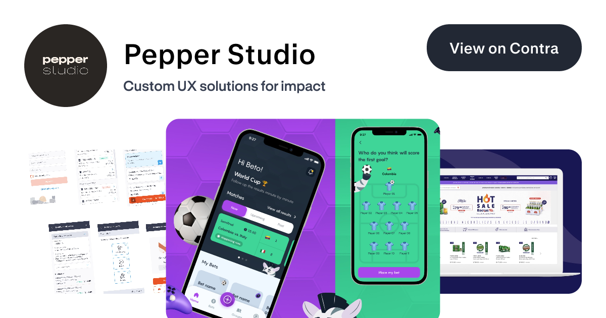 Pepper Studio's Work | Contra