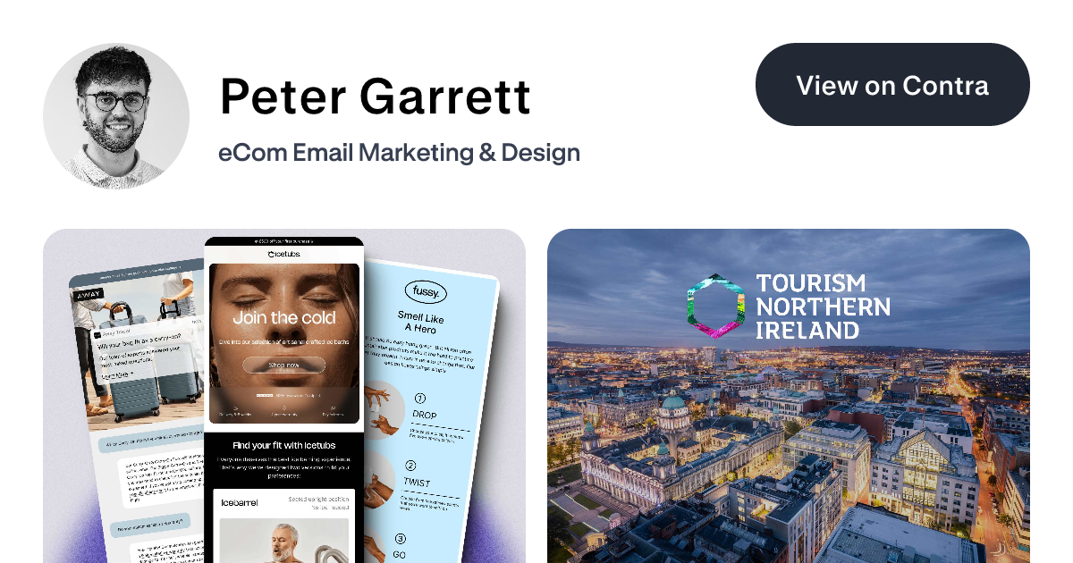Peter Garrett - eCommerce Marketer | Contra