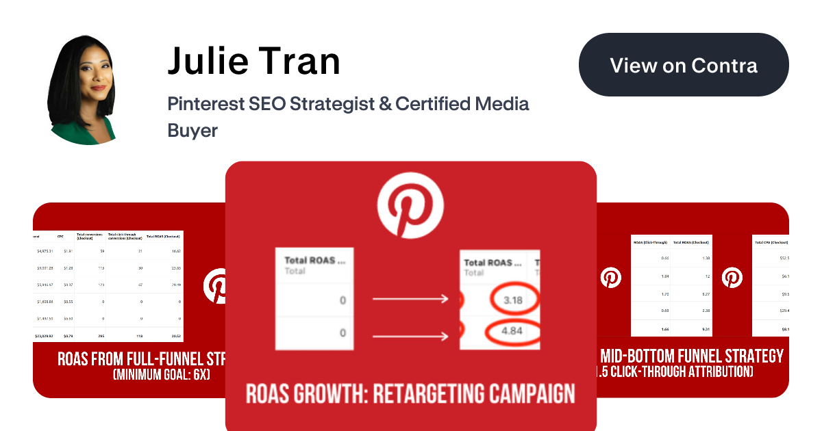 Julie Tran on Contra