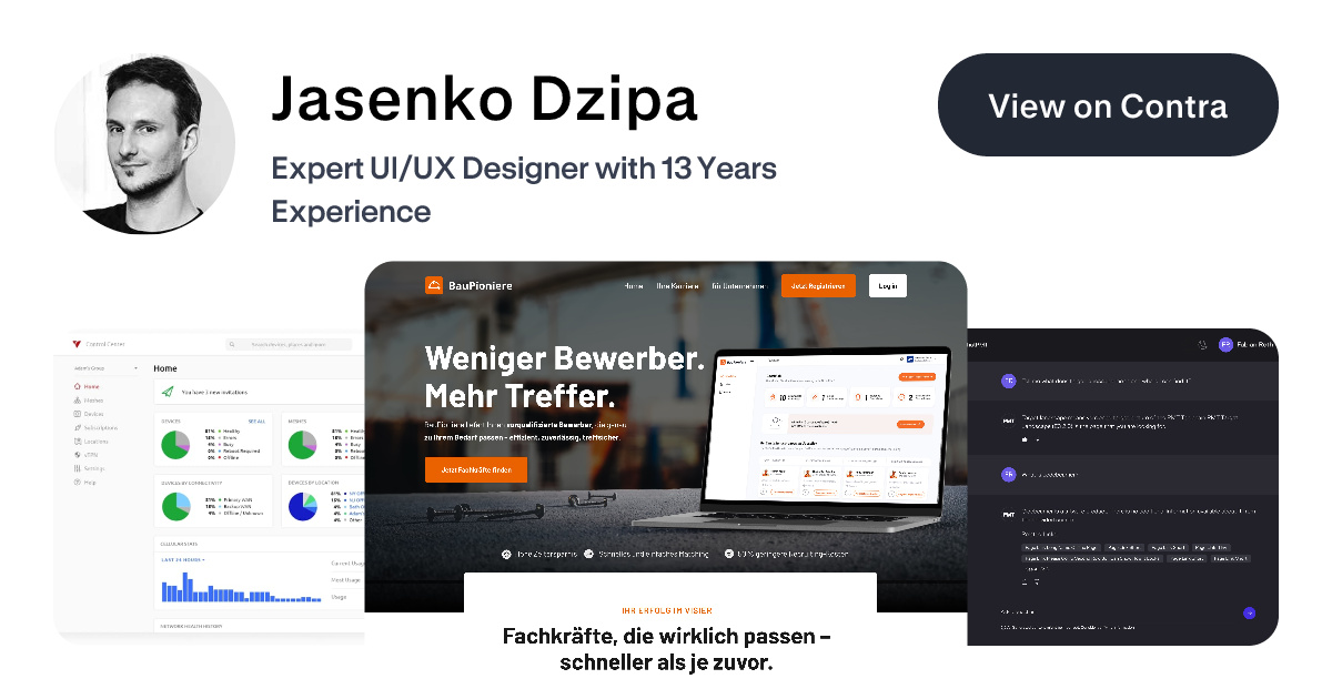 Jasenko Dzipa's Work | Contra