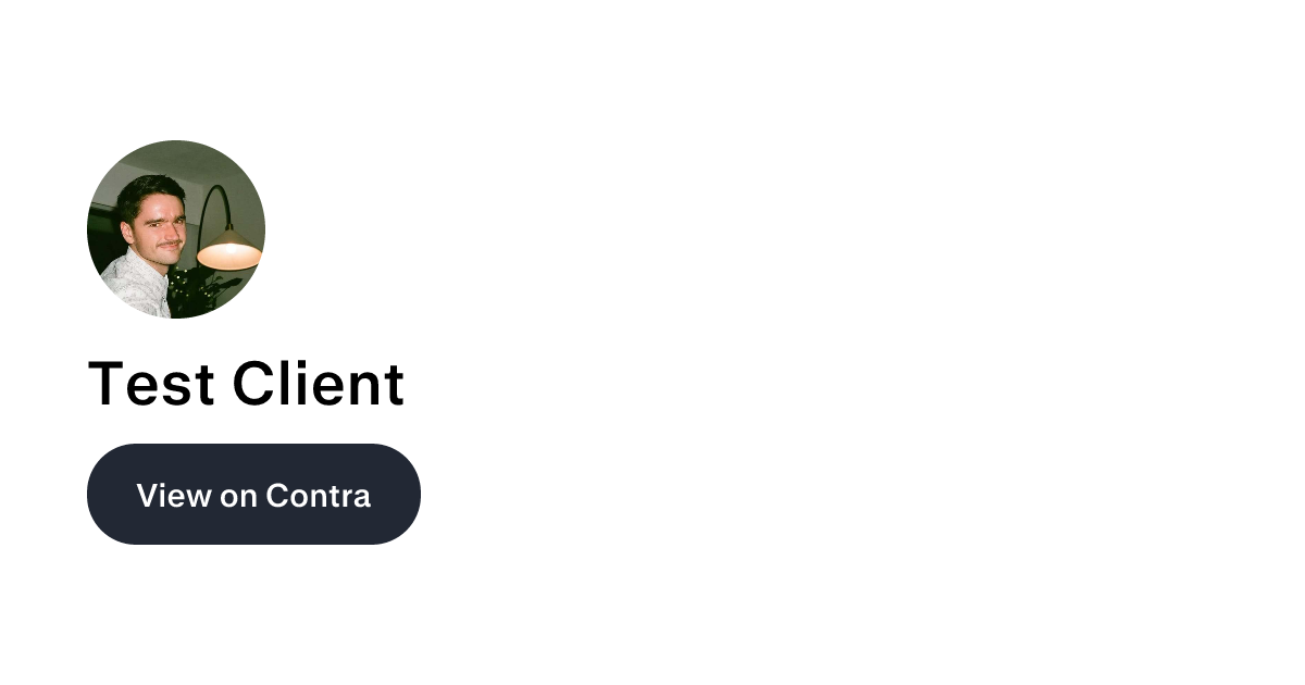 Test Client on Contra