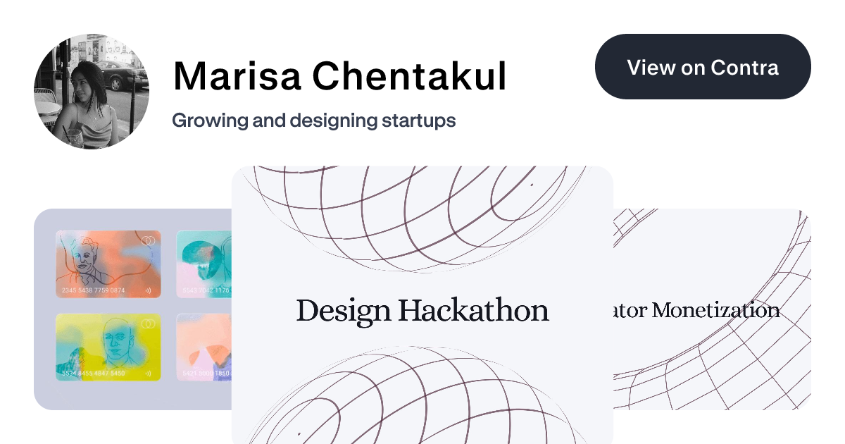 Marisa Chentakul's Work | Contra